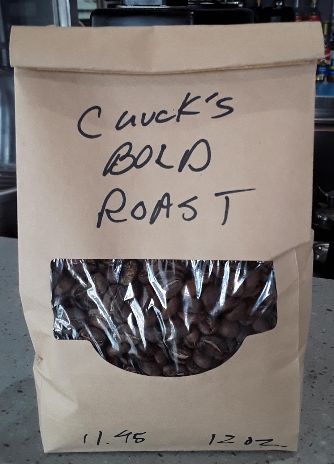 Coffee beans - Bagged 12 oz | Chuck's Drive-Thru Diner